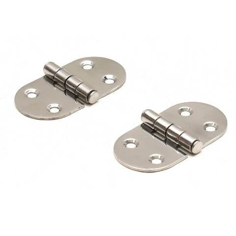 Larson Boat Hinges SSHN66033 | 14 Gauge SS 2 7/8 x 1 5/8 Inch (Pair ...