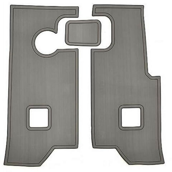 Larson Boat Non-Skid Mats 8137921 | FX 1750 Tiller Cockpit Gray (3PC ...