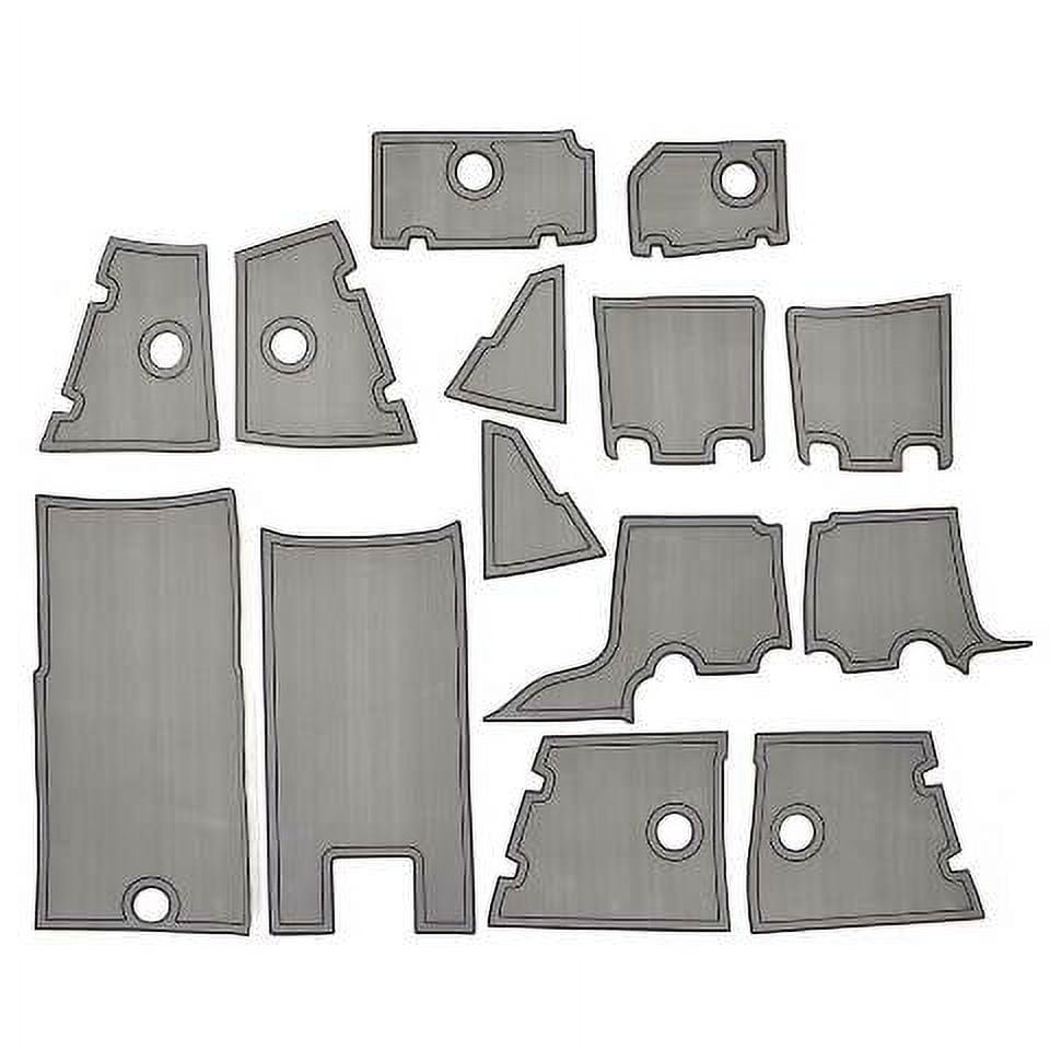 Larson Boat Non-Skid Mats 8137922 | FX 1850 DC Gray (Kit) - Walmart.com