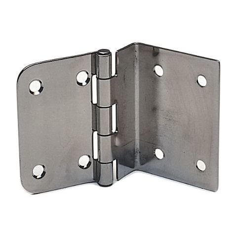 Larson Boat Offset Hatch Hinge | Polished Stainless Steel - Walmart.com