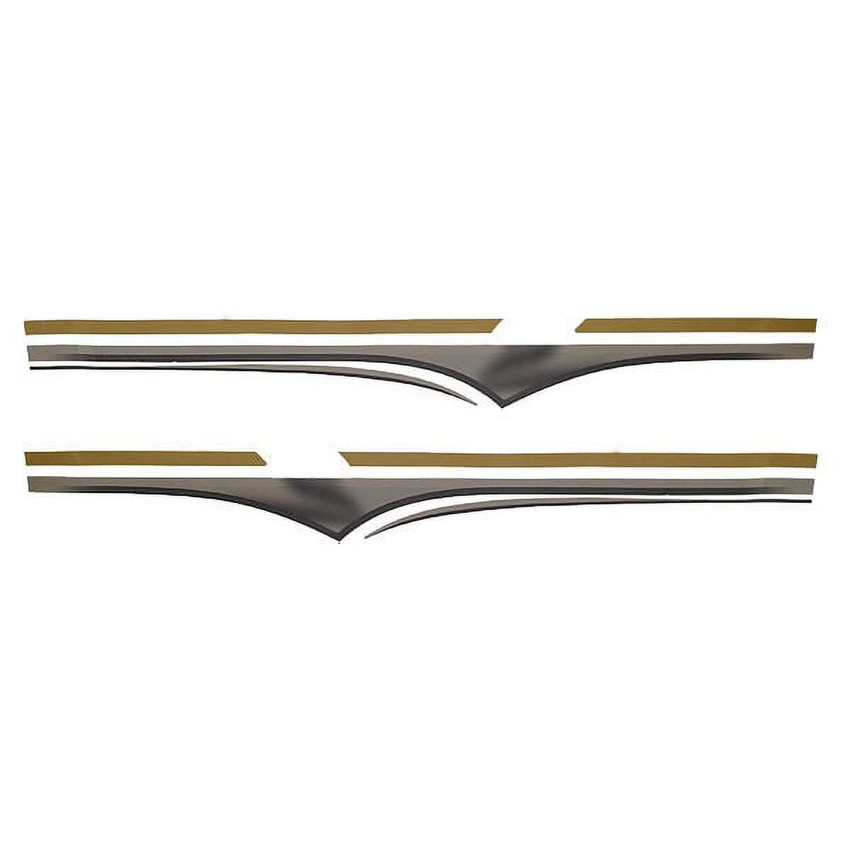 Larson Boat Pinstripe Decal Stickers | Gold Set of 2 - Walmart.com