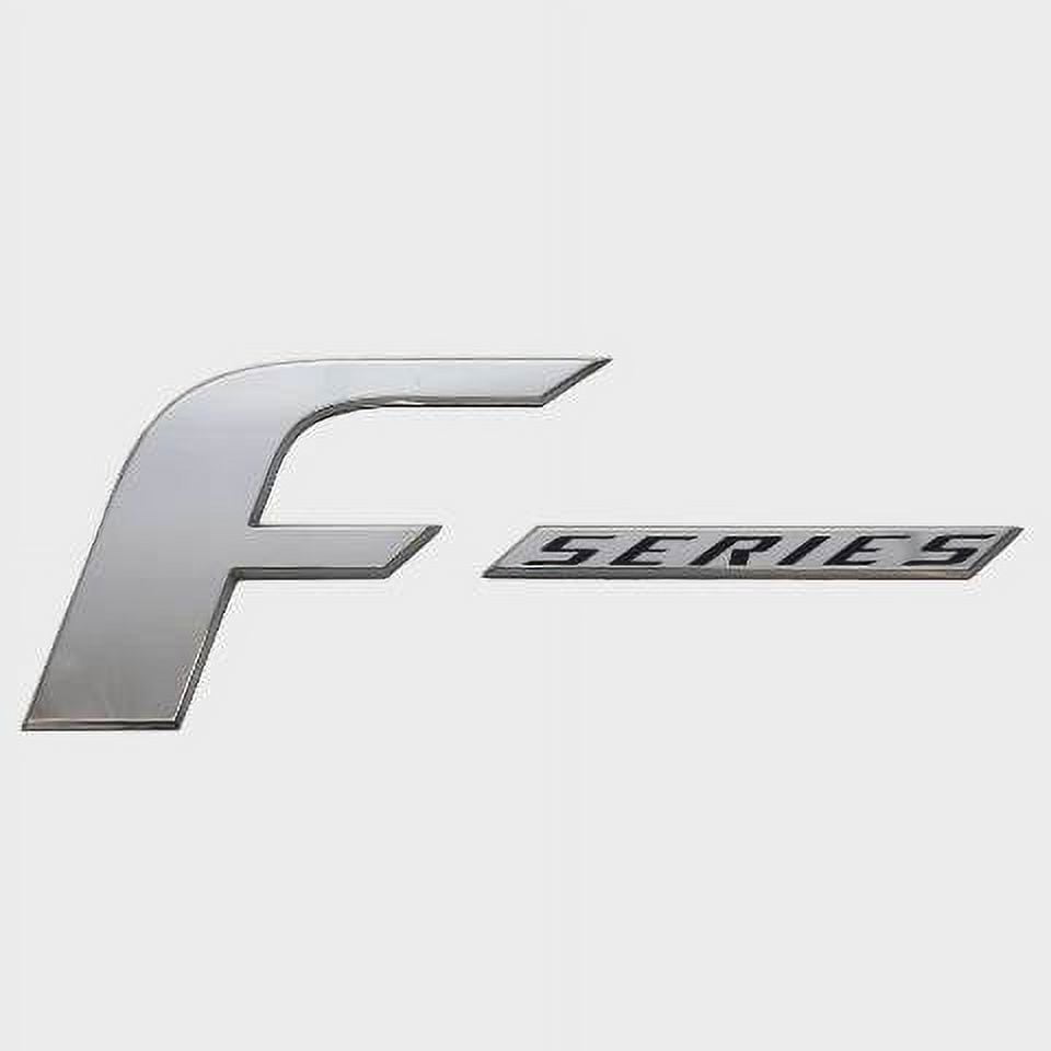 Larson Boat Raised Decal 8154055 | F Series 13 x 5 Inch Silver ...