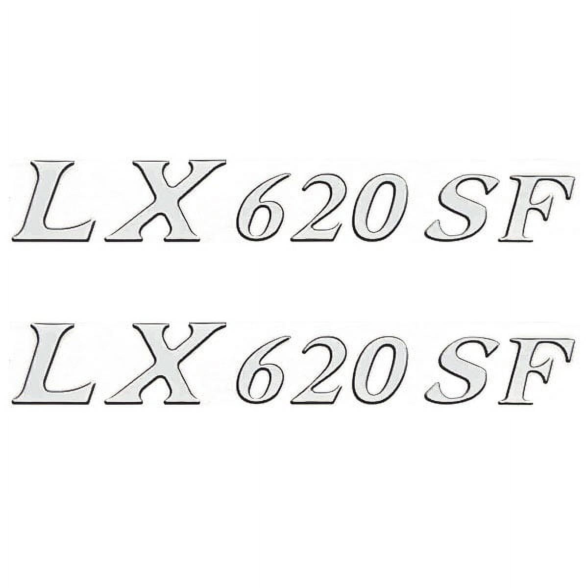 Larson Boat Raised Decal 8624-3391-DECALLR-00 | LX 620 SF Vinyl (Pair ...