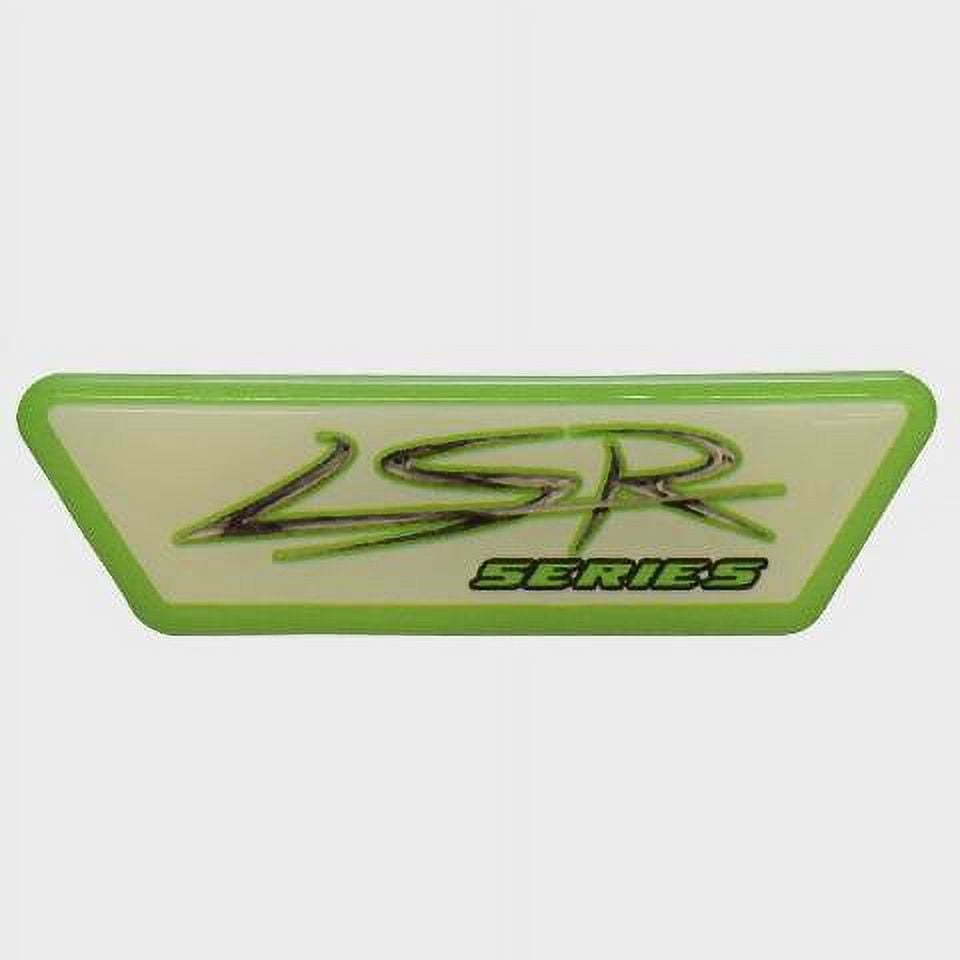 Larson Boat Raised Emblem Decal 8154062 | LSR Series Lime Green Sticker ...