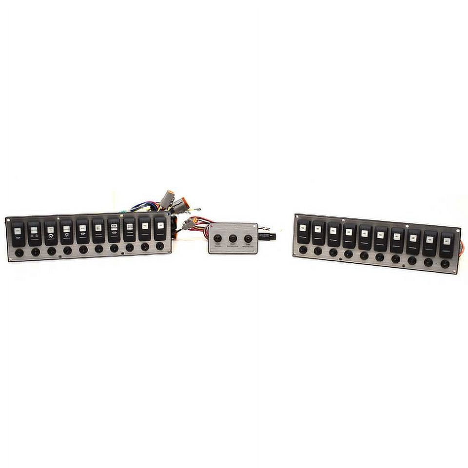 Larson Boat Rocker Switch Panels 5766591 | Silver (Set Of 3) - Walmart.com