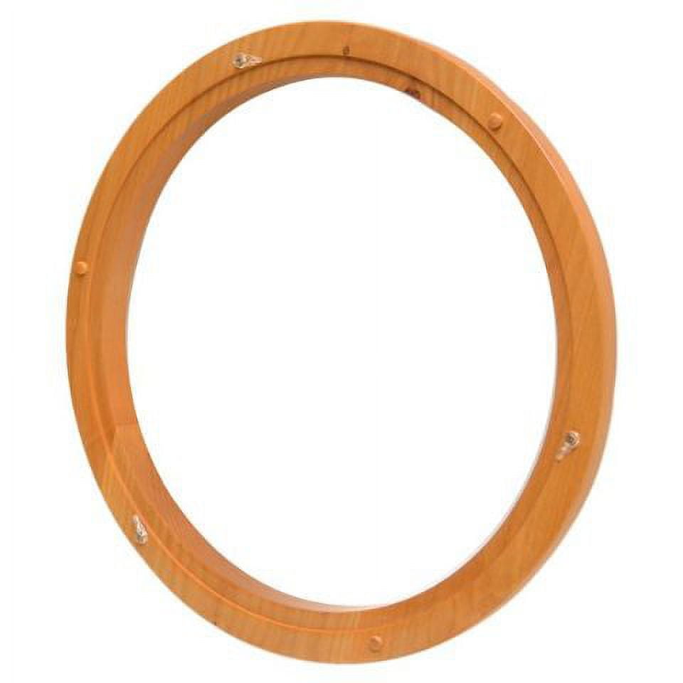 Larson Boat Round Trim Ring 0322818 | Varnished Teak Wood 17 Inch ...