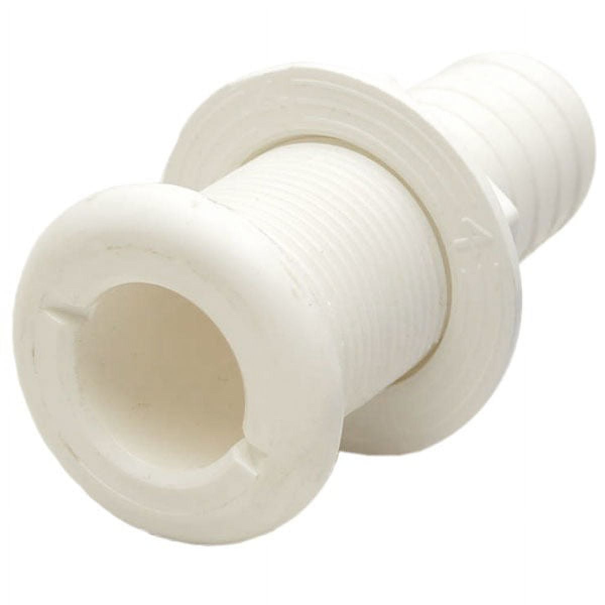 Larson Boat Thru Hull Connector 6225-9477 | Barbed 1 Inch White ...