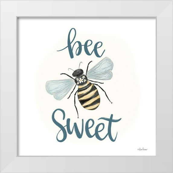 Larson, Lisa 12x12 White Modern Wood Framed Museum Art Print Titled ...