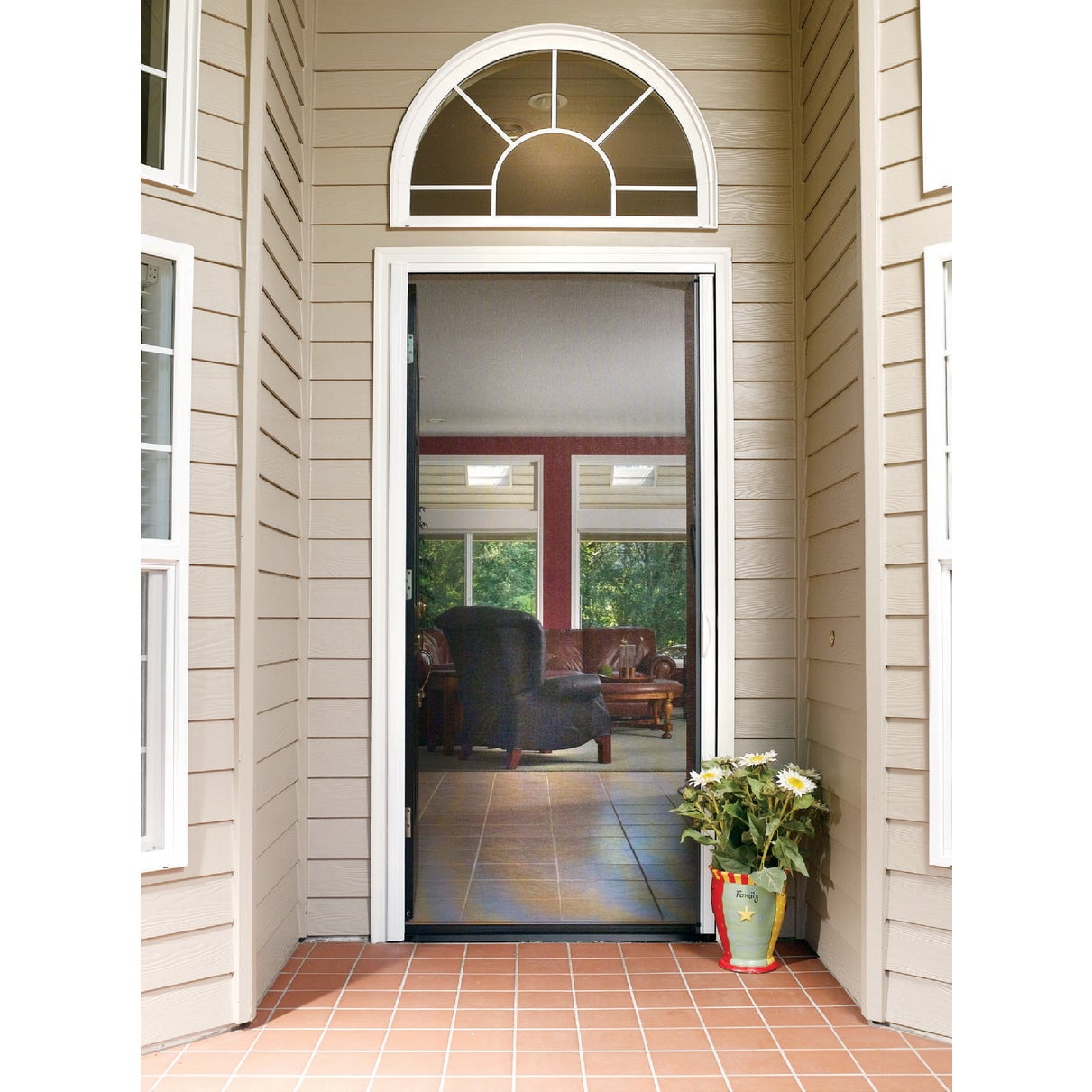 Larson Mfg. Larson Escape Retractable Door Screen - Walmart.com