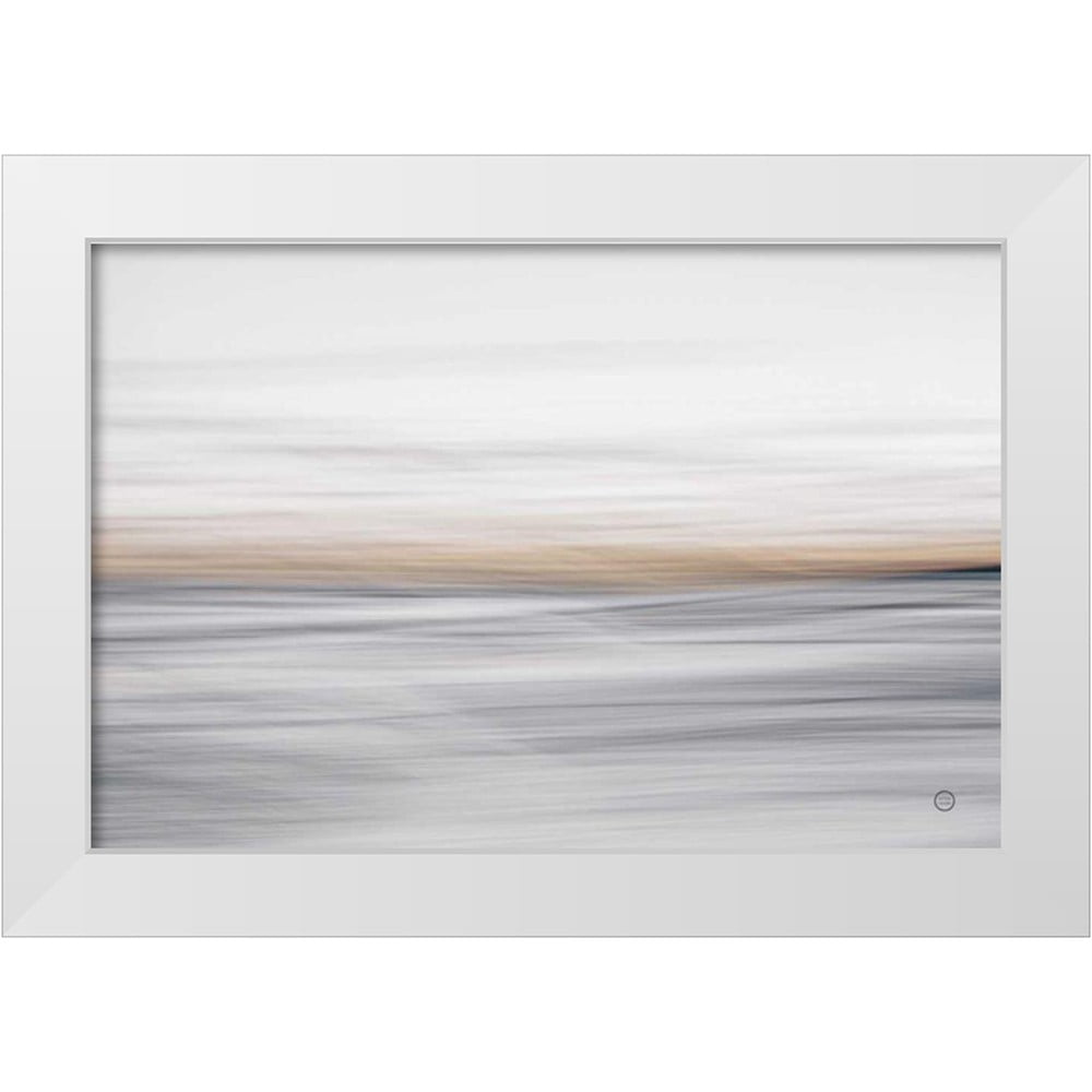 Larson, Nathan 14x11 White Modern Wood Framed Museum Art Print Titled ...