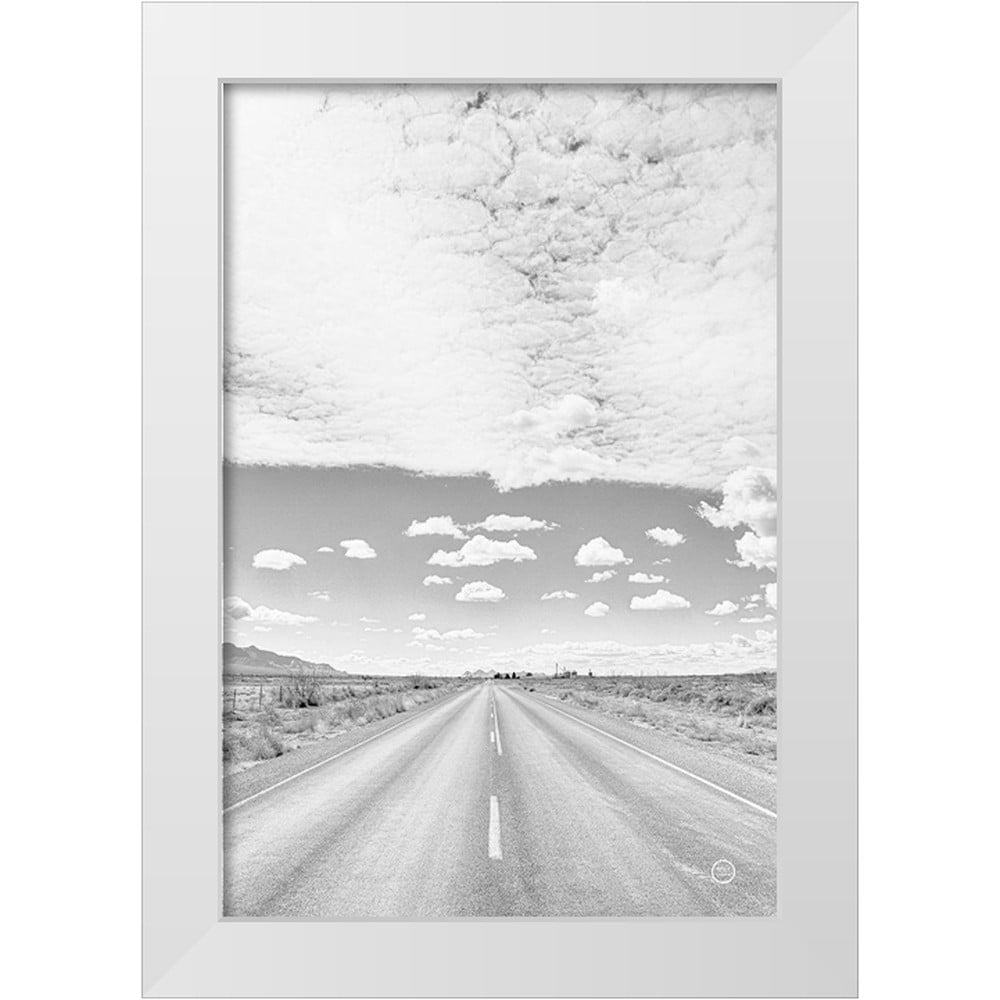 Larson, Nathan 17x24 White Modern Wood Framed Museum Art Print Titled ...