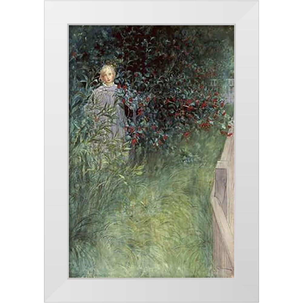 Larsson, Carl 17x24 White Modern Wood Framed Museum Art Print Titled ...