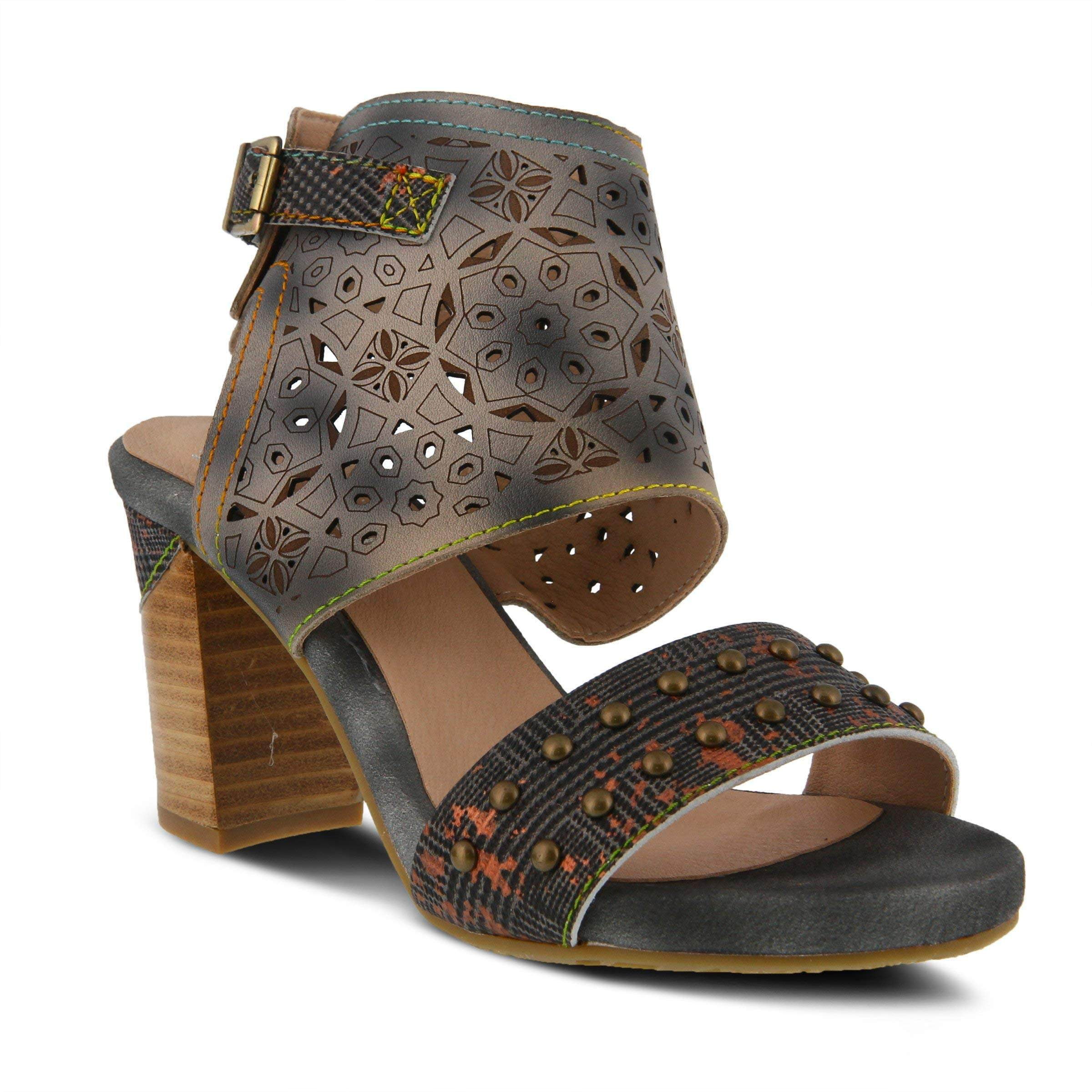 Lartiste Bernadette Sandals Grey Multi - Walmart.com