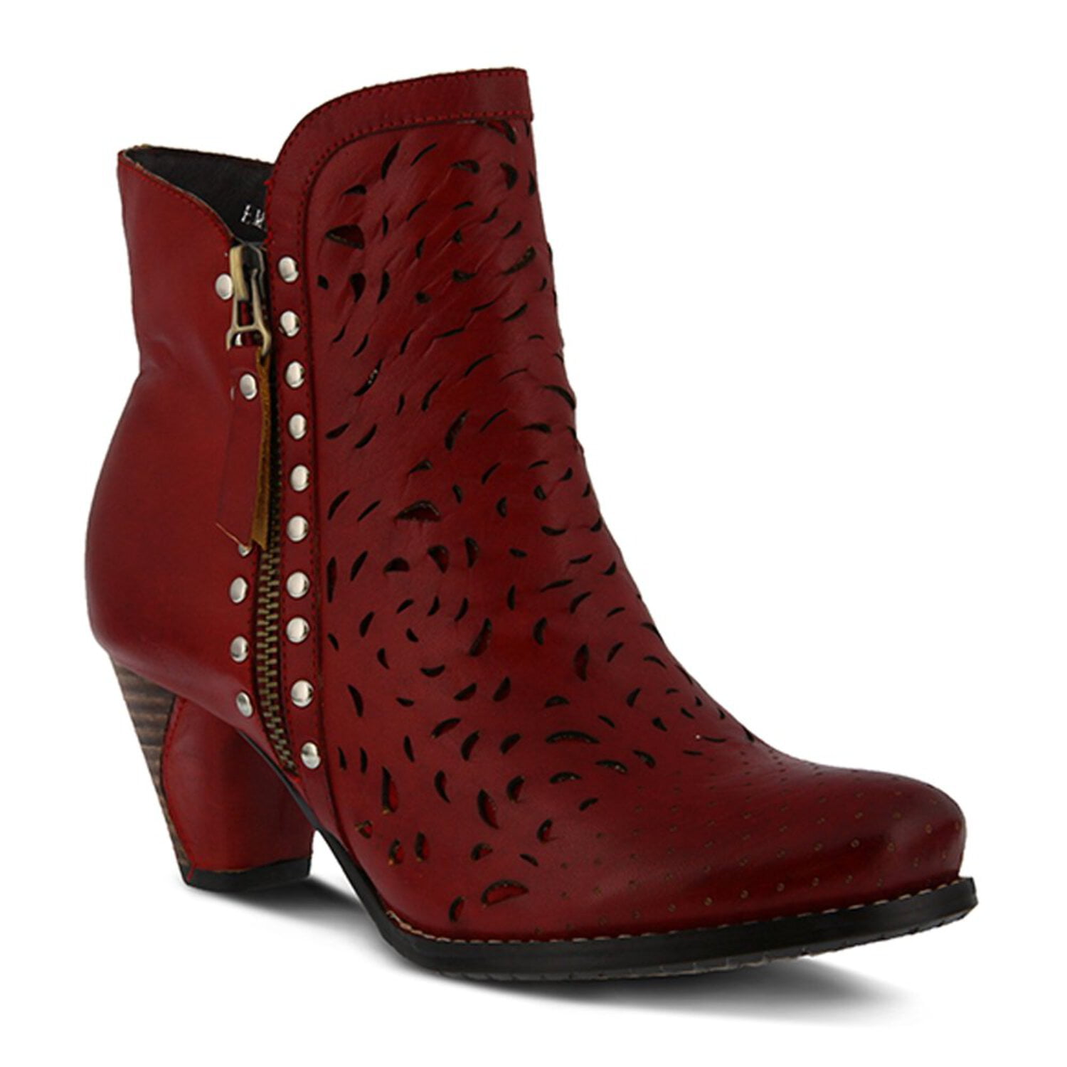 Lartiste Emese Boots Red - Walmart.com