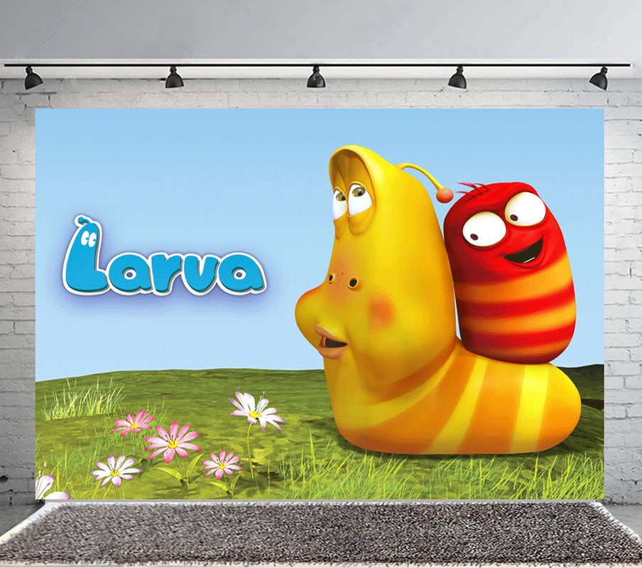 Larva Family Backdrop Banner Party Supplies Poster Movie Theme ...