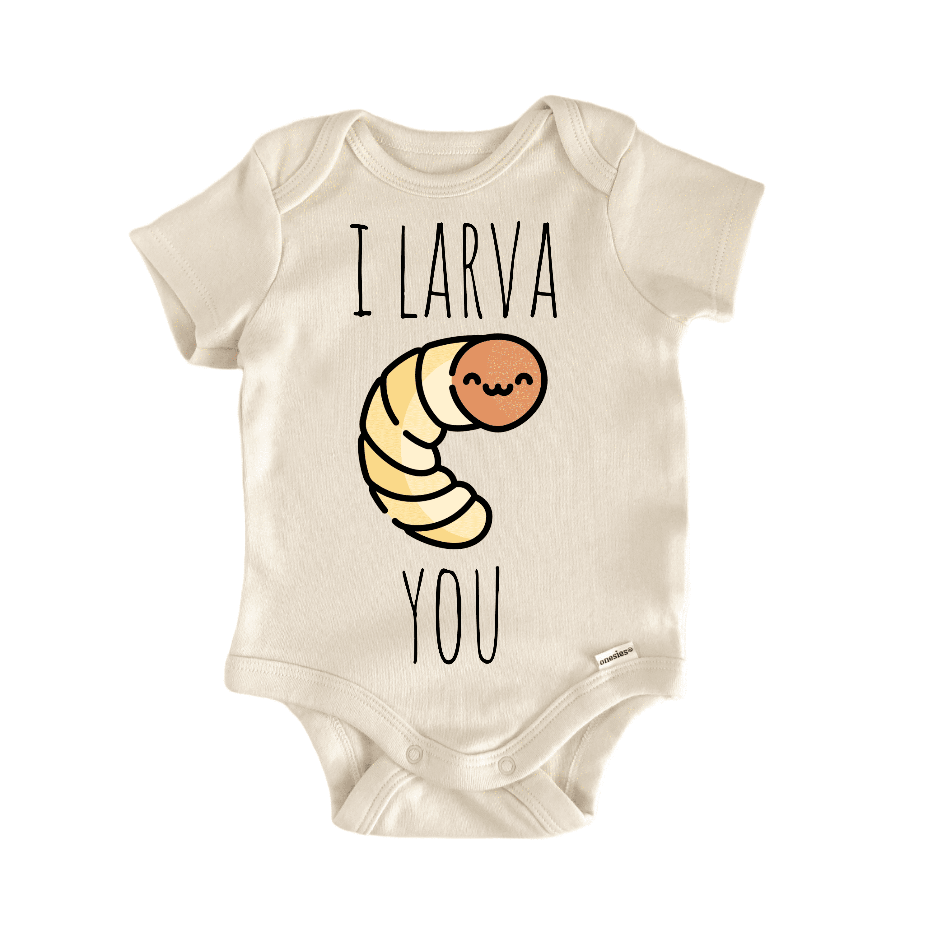 Larva Insect Bug Love Newborn Baby Bodysuit - Walmart.com