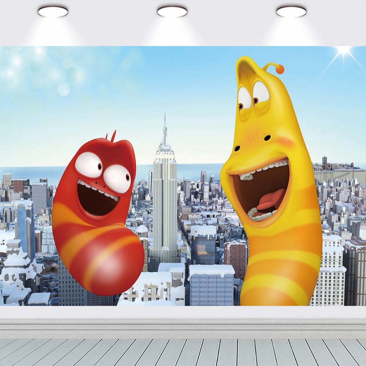 Larva Taspestry Wall Decor Birthday Banner Backdrop Background Party ...