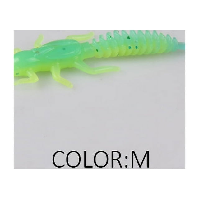 Larvae soft bait floating freshwater worm Lifelike Design Easy to Use ...
