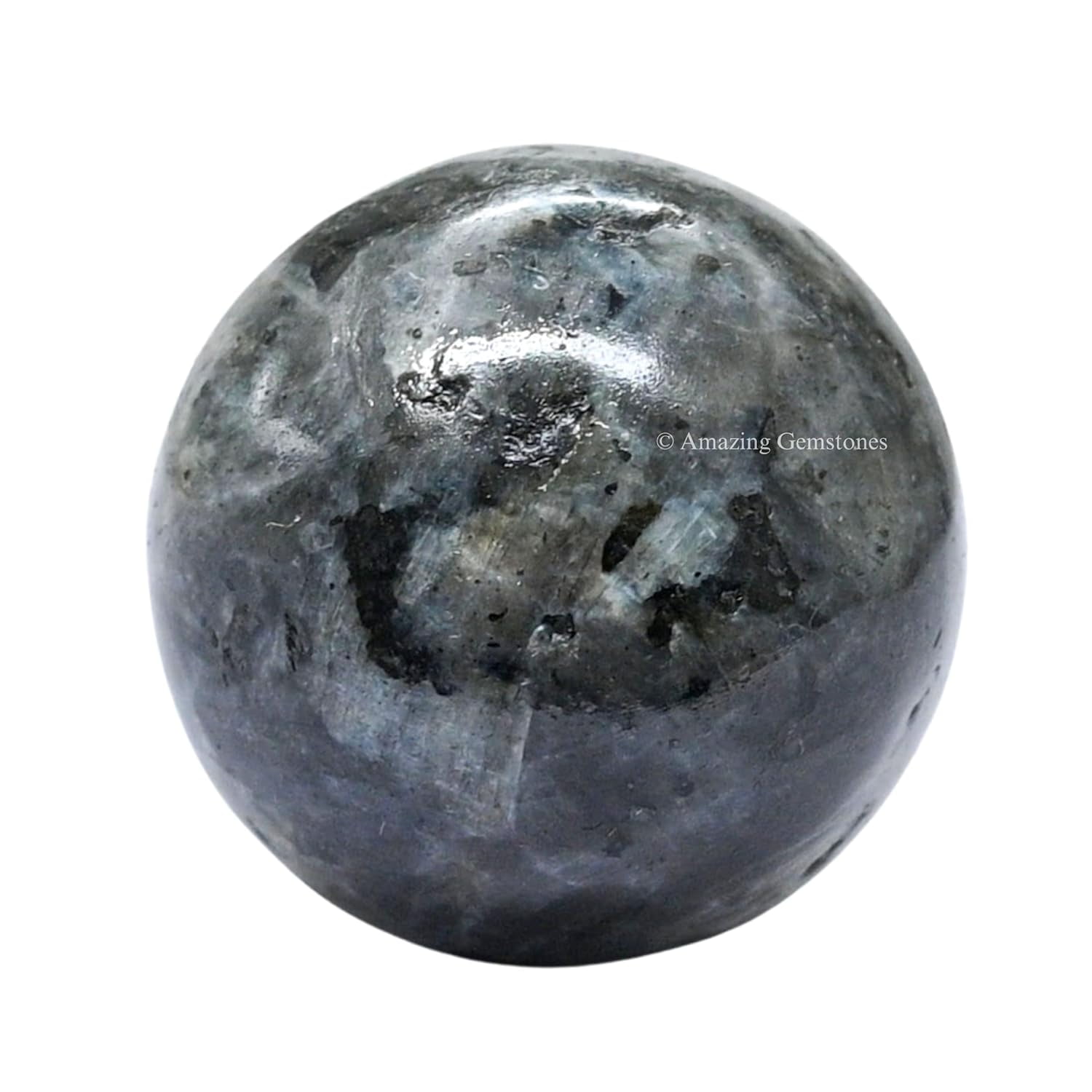 Larvikite Crystal Ball - 1" Inches Crystal Sphere Meditation Balls for ...