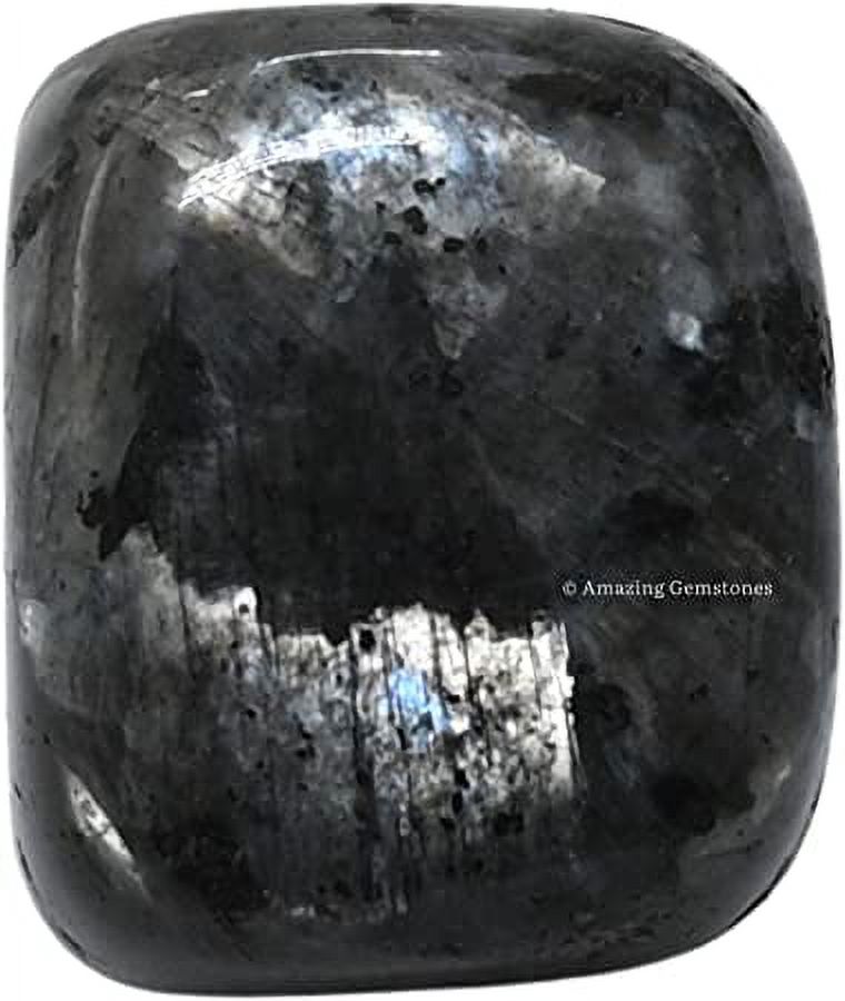 Larvikite Crystal Tumbled Stones Polished Rocks (1 OZ) - Walmart.com