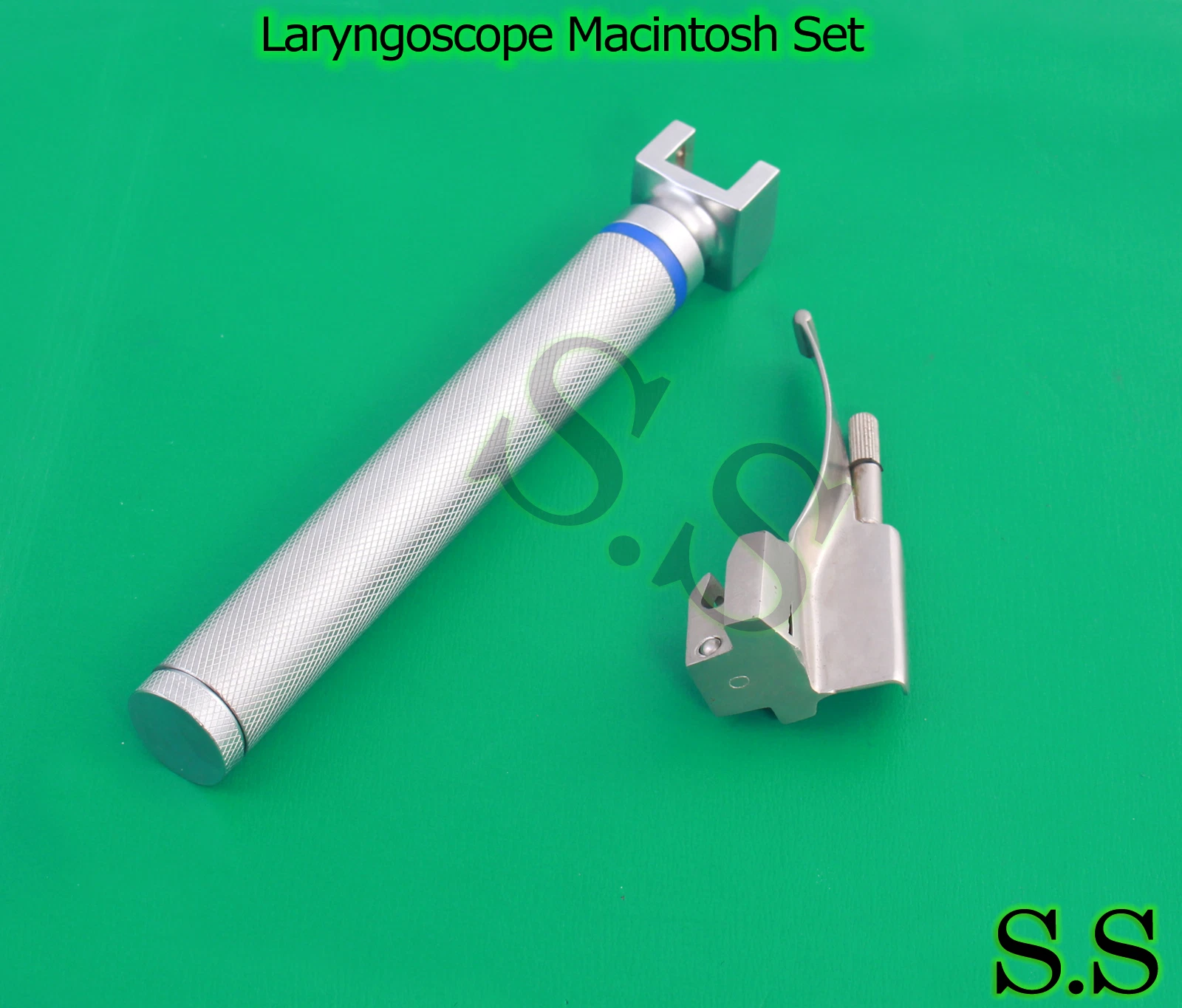 Laryngoscope Macintosh Set (1 Handle Aa, 1 Mac Blades) - Walmart.com