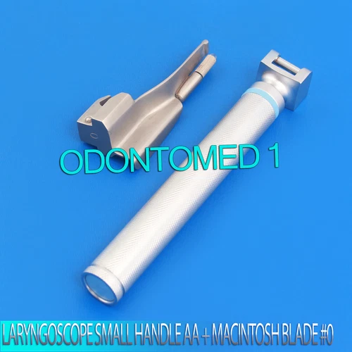 Laryngoscope Small Handle Aa + Macintosh Blade #0 Ent Intubation ...