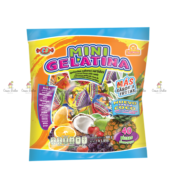 Las Delicias Delicias - Mini Gelatina Bag - Walmart.com
