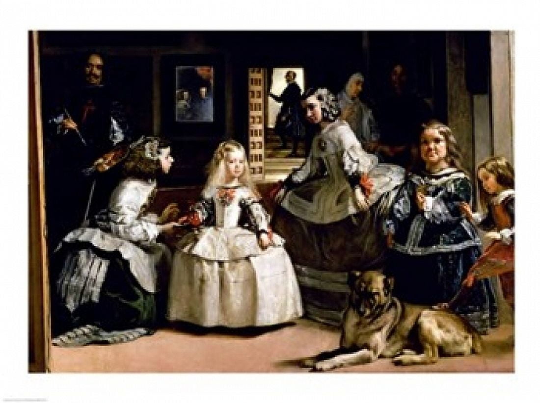 Las Meninas Poster Print by Diego Velazquez (36 x 24) - Walmart.com