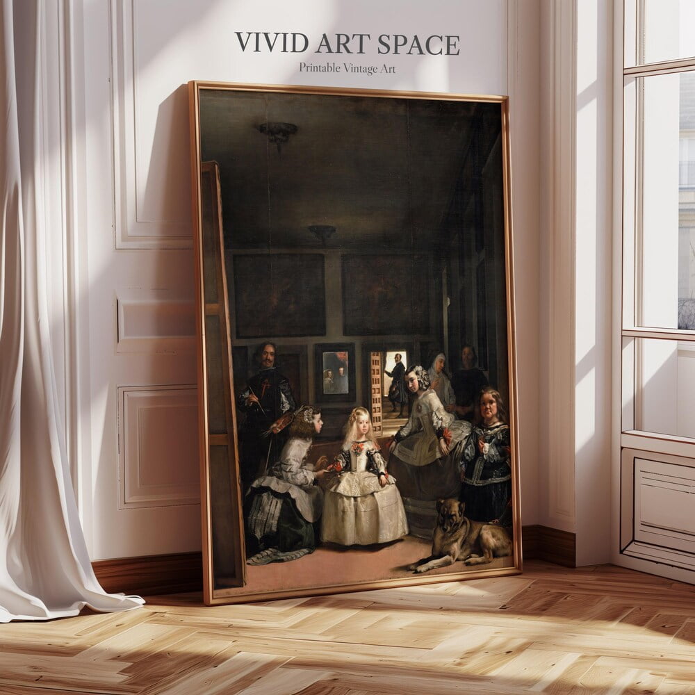 Las Meninas (The Ladies-In-Waiting) By Diego Velazquez, Baroque ...