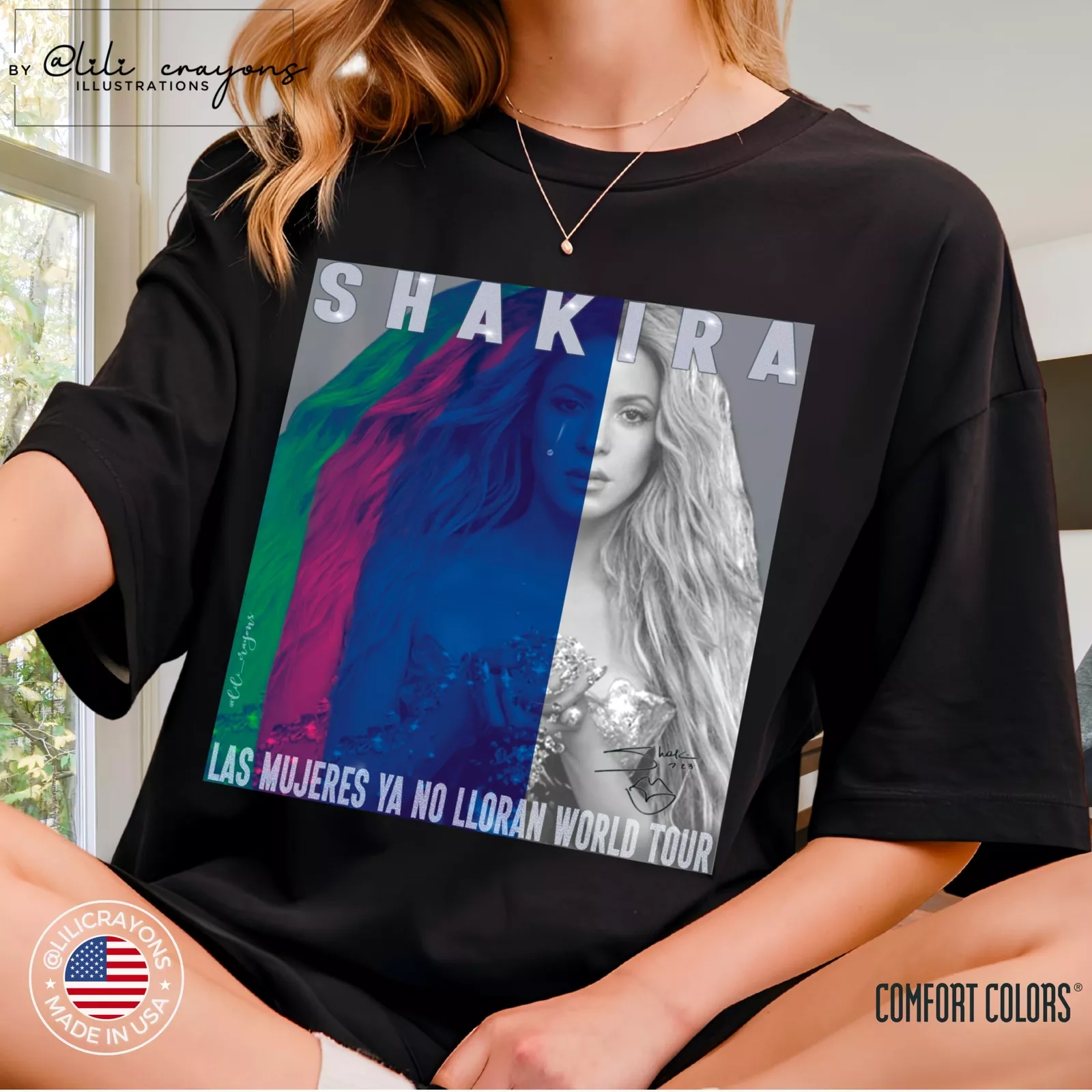 Las Mujeres Ya No Lloran Sha.Ki.Ra 2024 Tour Tee Sha.Ki.Ra Fan Shirt Sha.Ki.Ra 2 Shirt, Size 4Xl ...