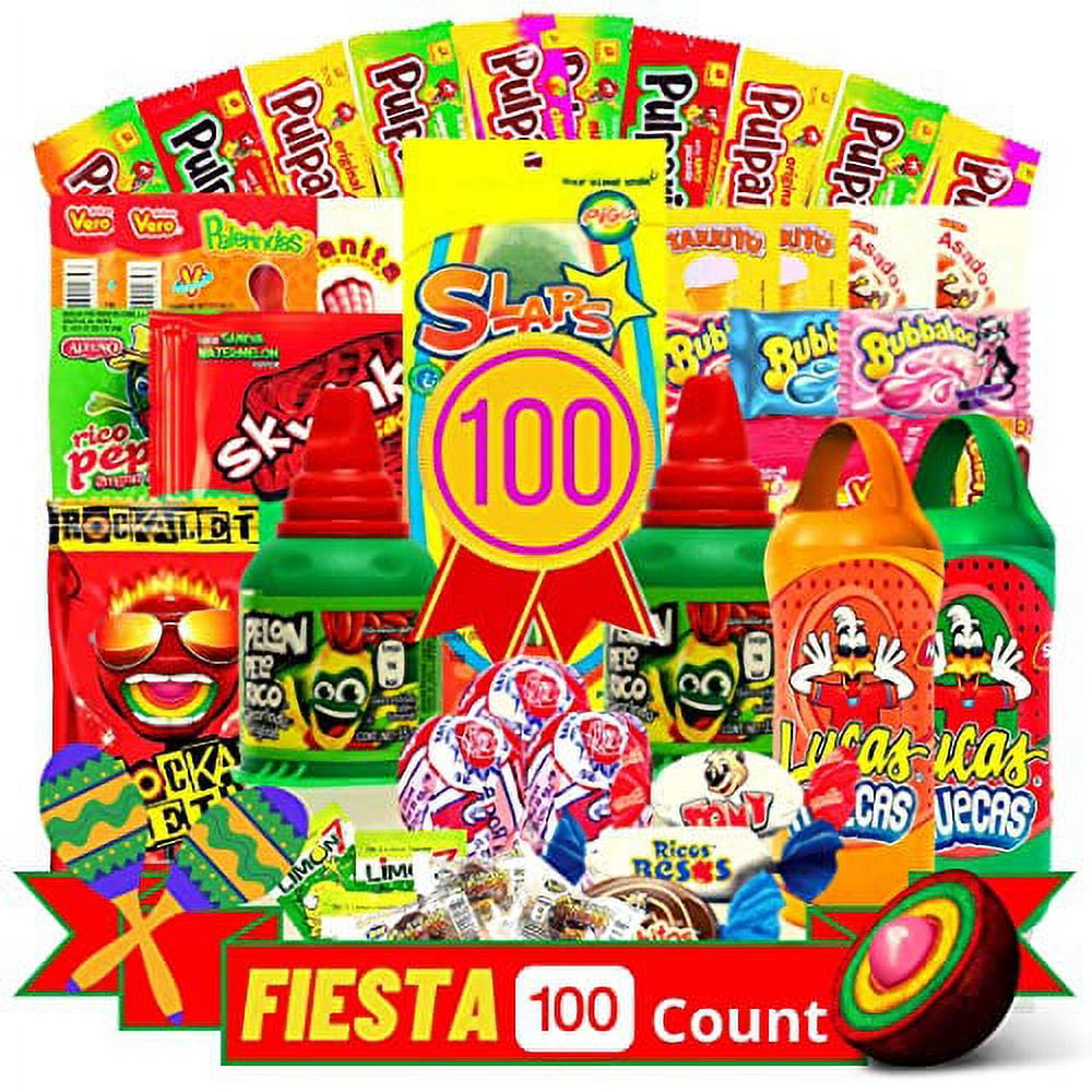 Las Posadas Mexican Candy Assortment â€“ 100 PCs â€“ Spicy, Sweet, Sour ...