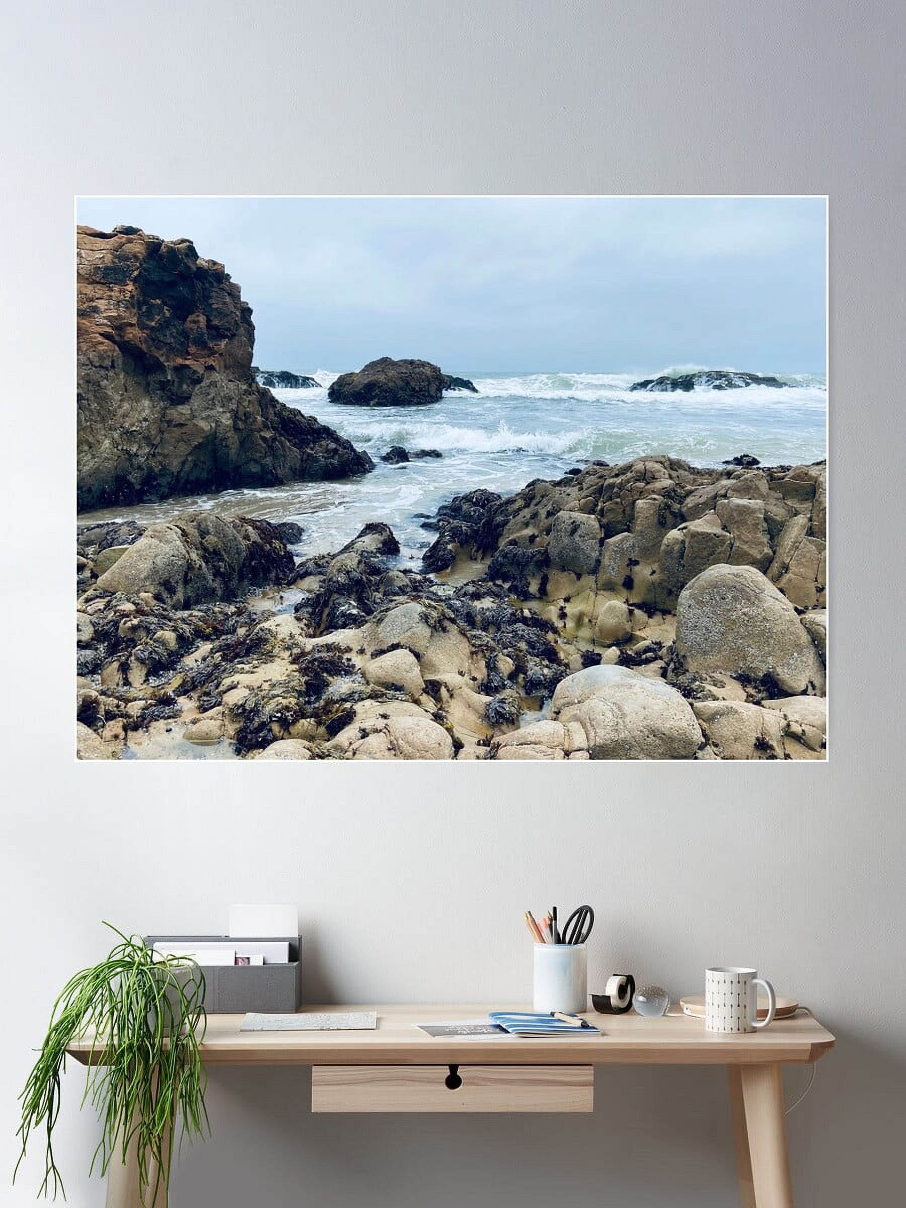 Las Rocas Poster Wall Art, Modern Wall Decor For Living Room Bedroom ...