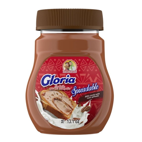 Las Sevillanas, Spreadable with Pecans, 13.1 oz, Caramel Flavor ...