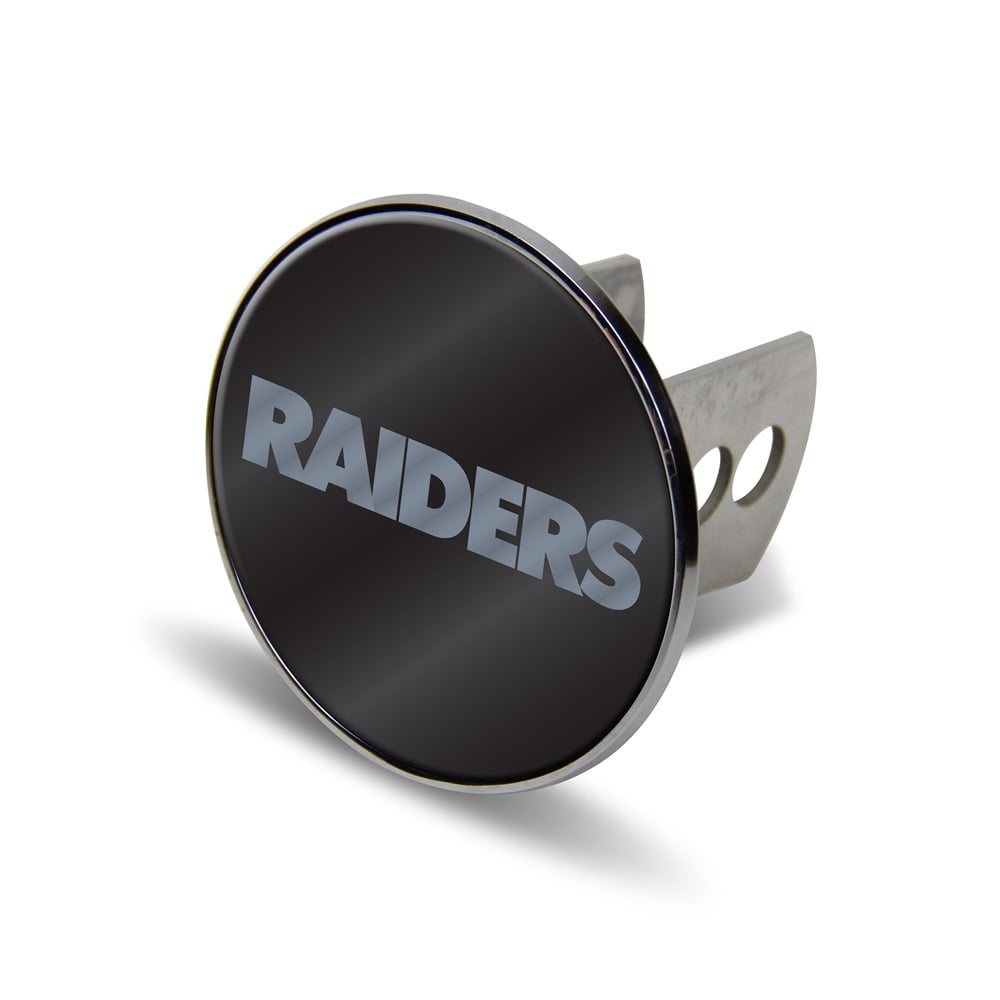 Las Vegas-Football-Raider's Heavy Duty Chrome Trailer Hitch Cover with ...