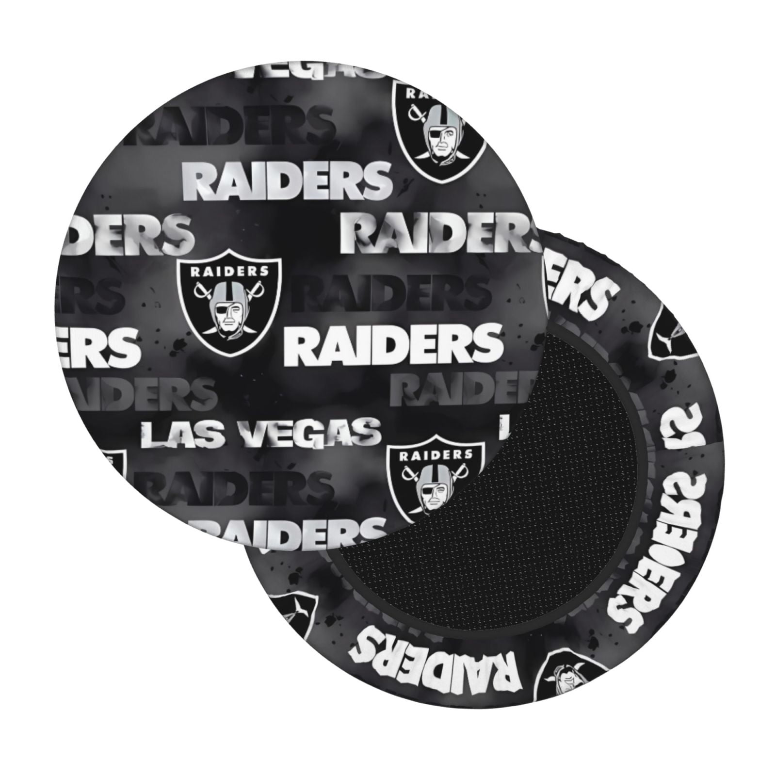 Las_Vegas Football team themed Round Bar Stool Seat Covers,Soft And ...