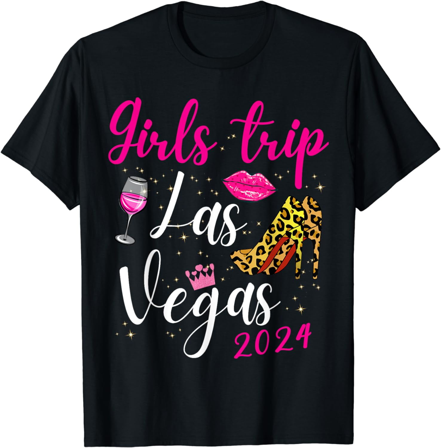 Las Vegas Girls Trip 2024 Girls Weekend Friend Matching T-Shirt ...