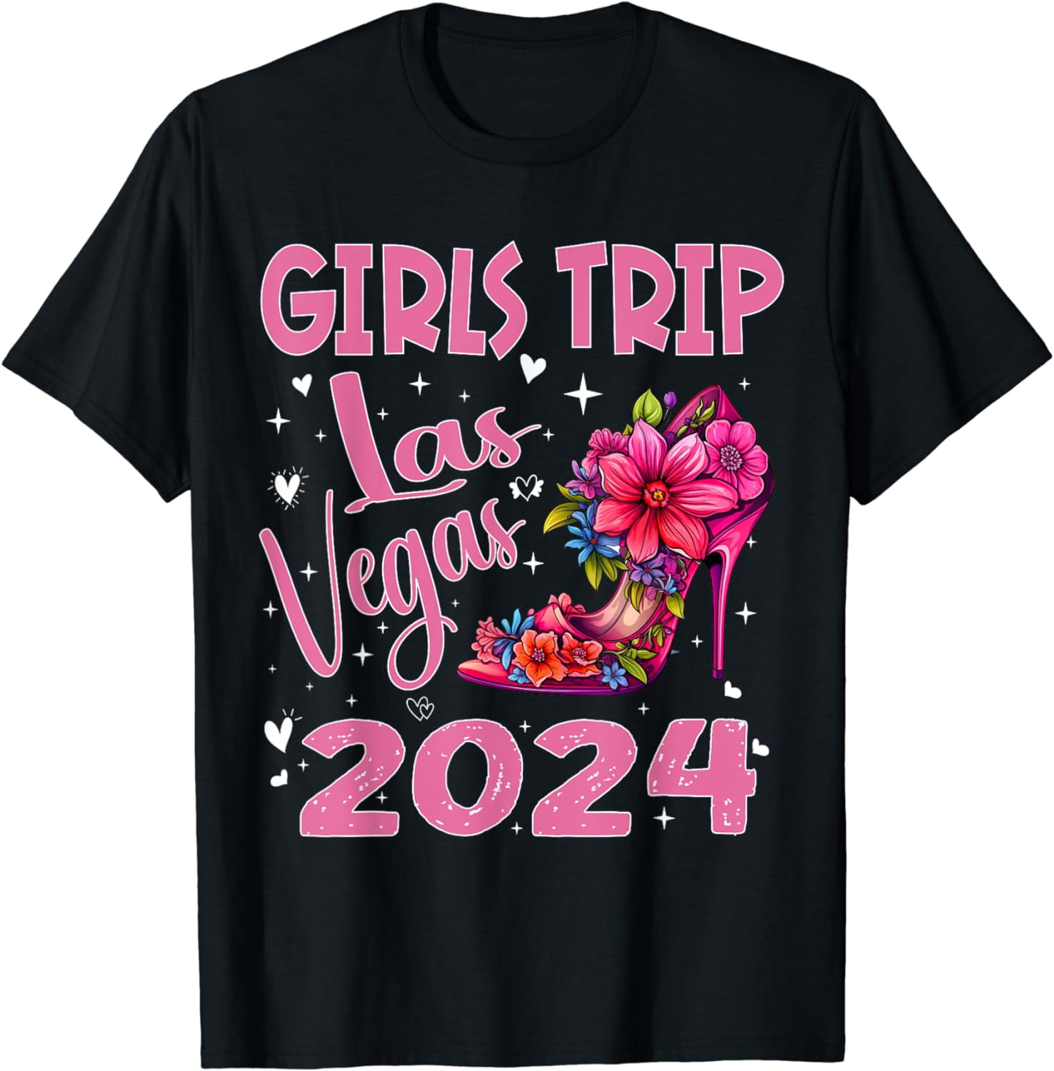 Las Vegas Girls Trip 2024 Girls Weekend Party Girls Matching T-Shirt ...