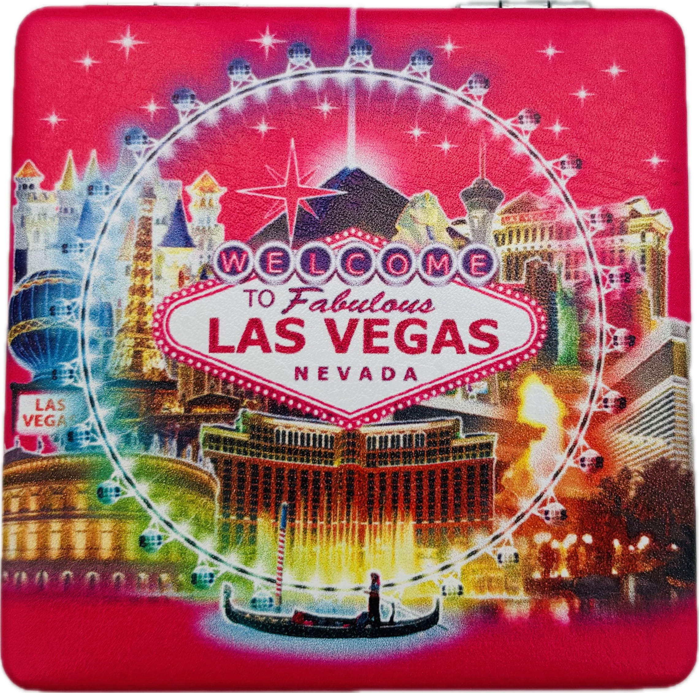 Las Vegas Landmark Compact Mirror - Shapes - Walmart.com