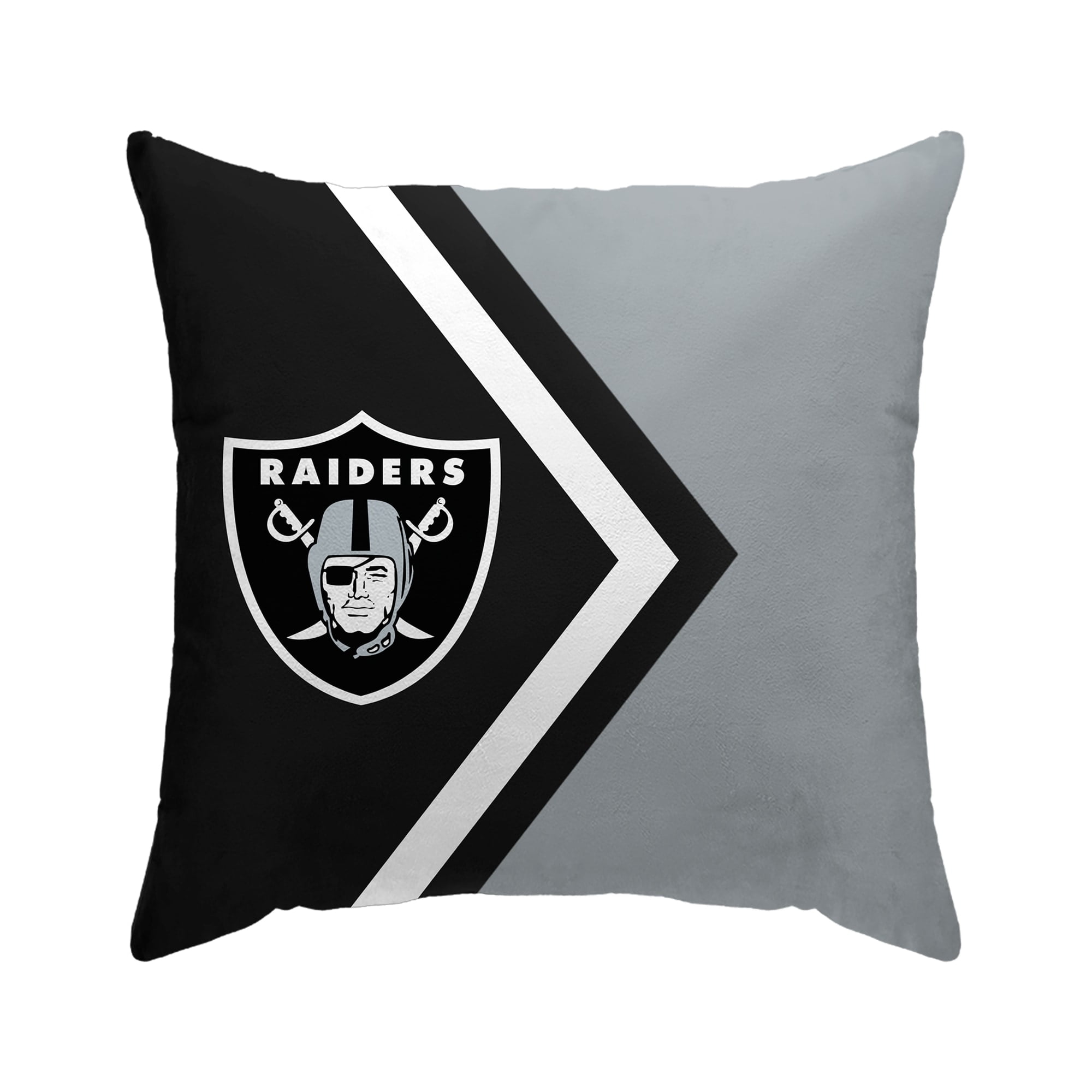 Las Vegas Raiders 16'' x 16'' Side Arrow Poly Span D-cor Pillow ...