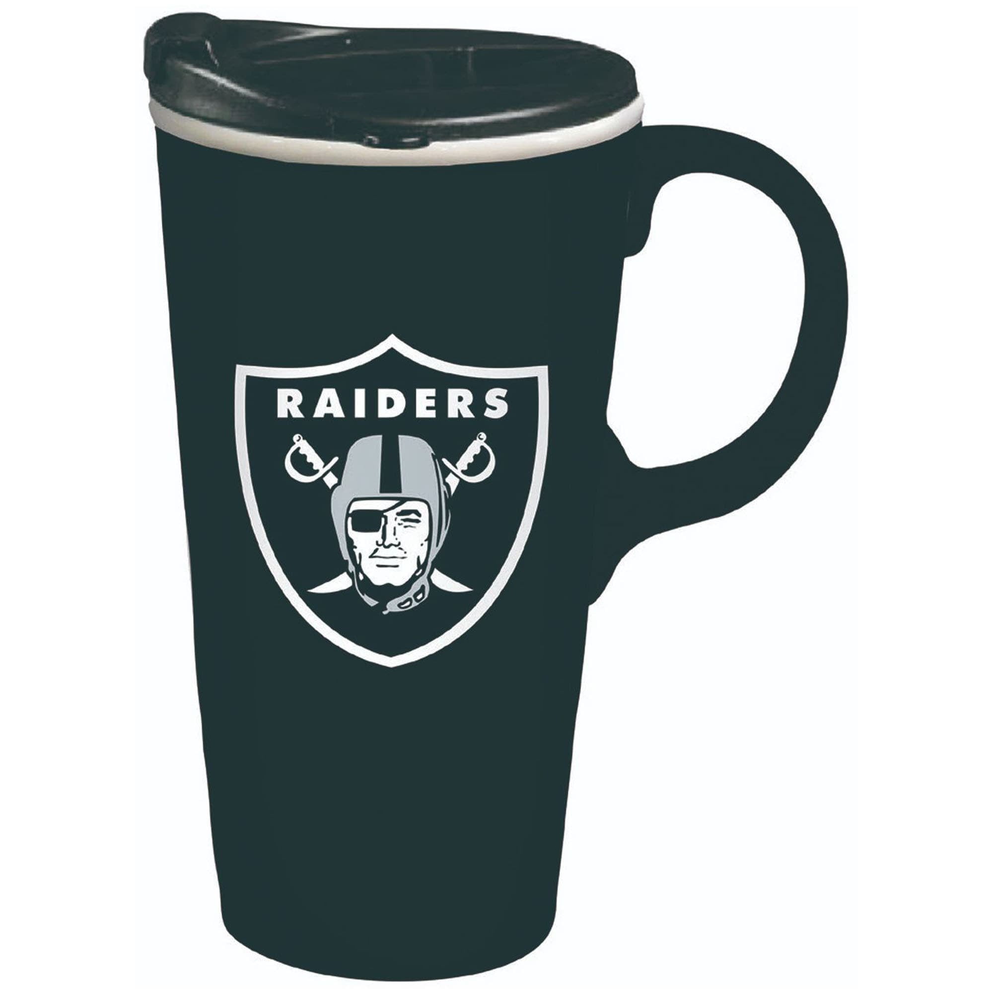 Las Vegas Raiders 17oz. Travel Latte Mug with Gift Box - Walmart.com