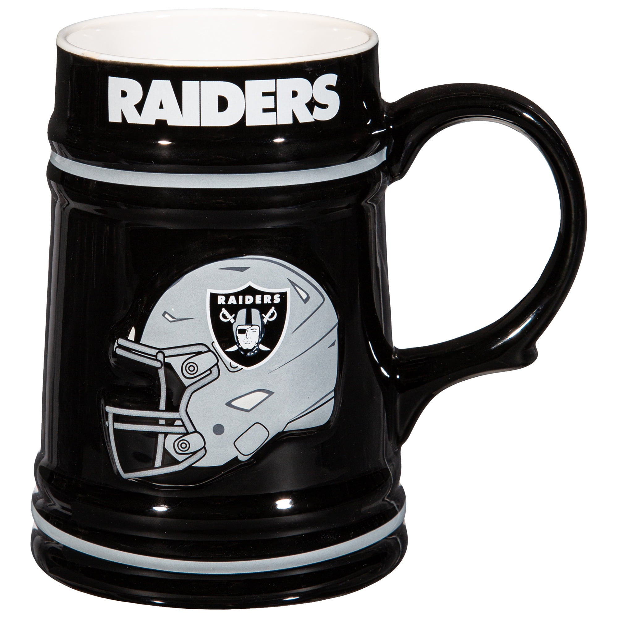 Las Vegas Raiders 24oz. Ceramic Stein Cup with Gift Box - Walmart.com