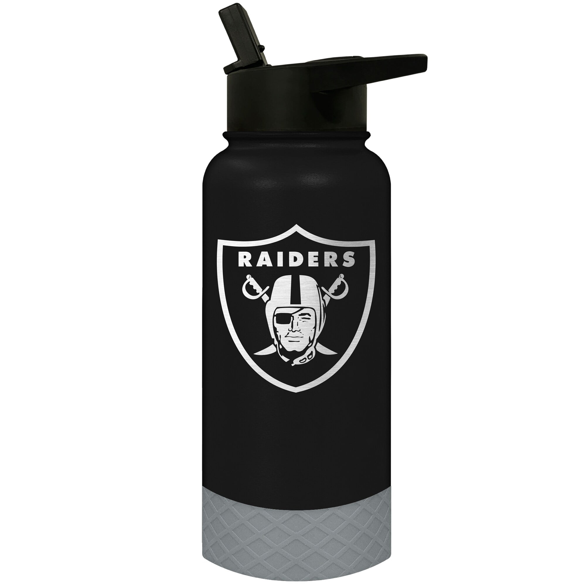 Las Vegas Raiders 32oz. Logo Thirst Hydration Water Bottle - Walmart.com
