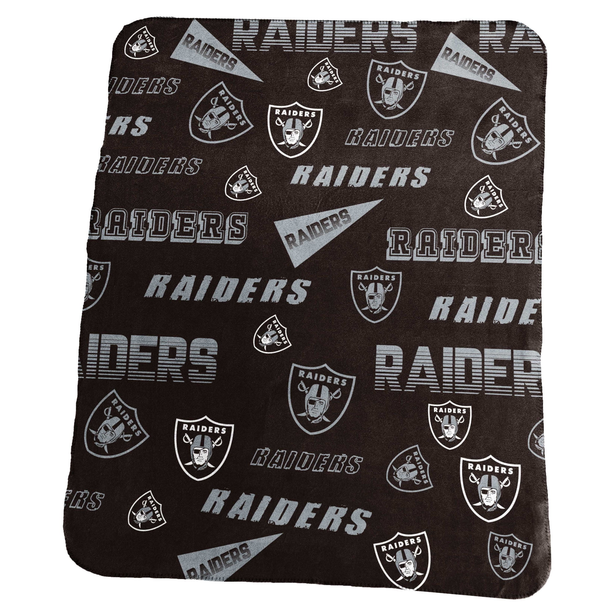 Las Vegas Raiders 50" x 60" Classic Fleece Blanket - Walmart.com
