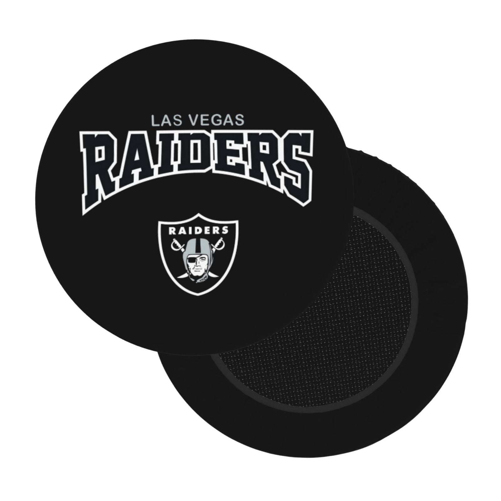 Raiders Football Team Custom Round Bar Chair Cushion Cover Round Bar ...