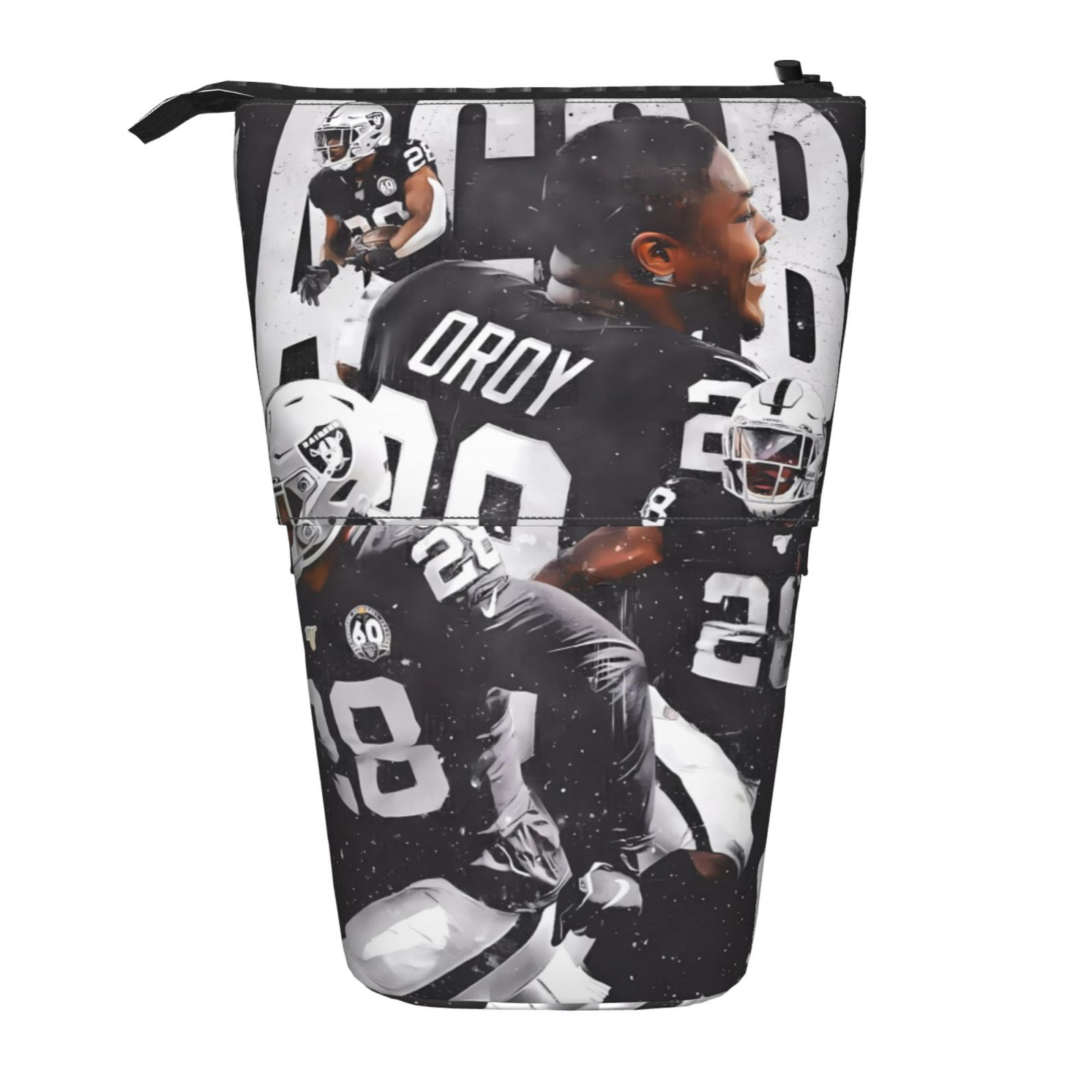 Las_Vegas_Raiders Football Team Logo Pencil Telescopic，pencil box ...