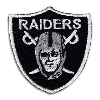 Las Vegas Raiders Iron-on or Sew-on Embroidered Applique Emblem Patch ...