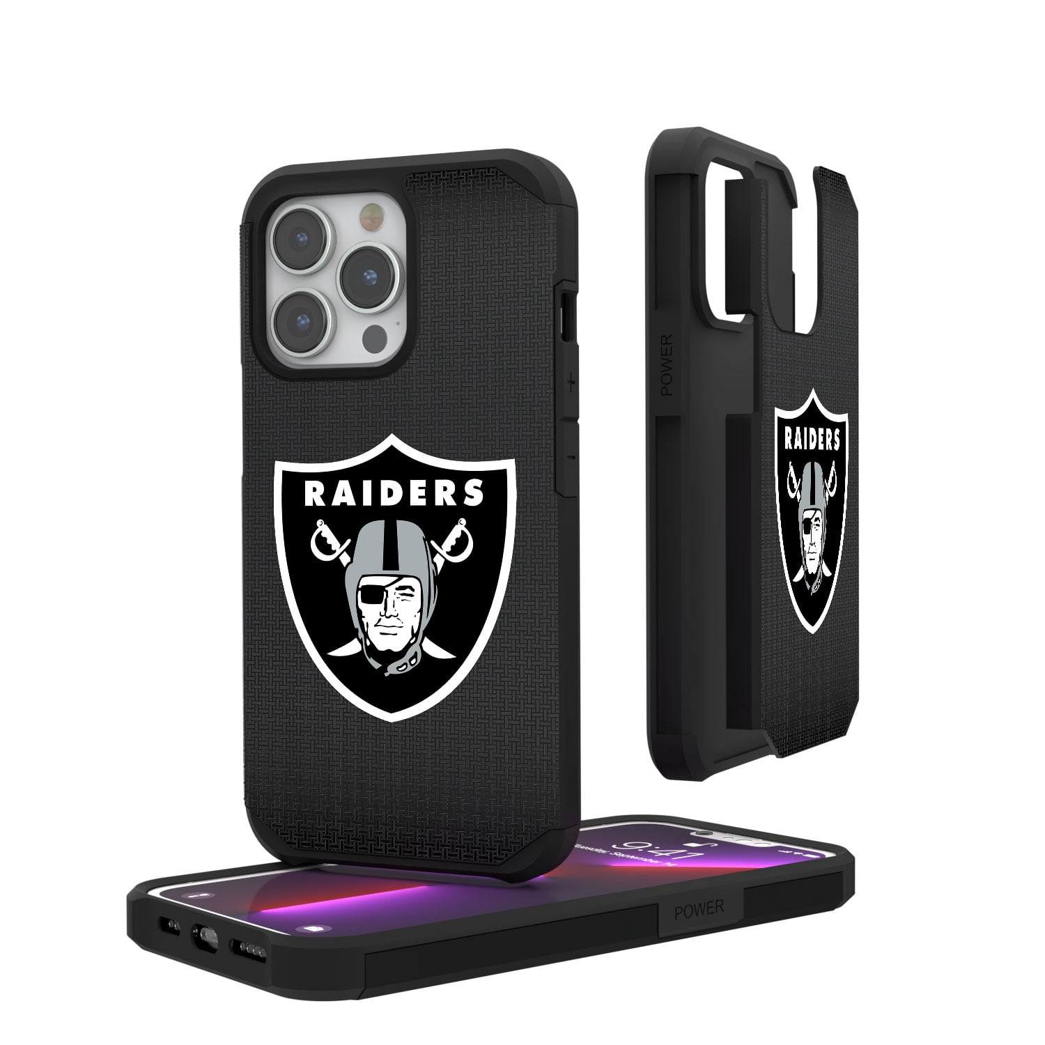 Las Vegas Raiders Linen Logo iPhone Rugged Case - Walmart.com