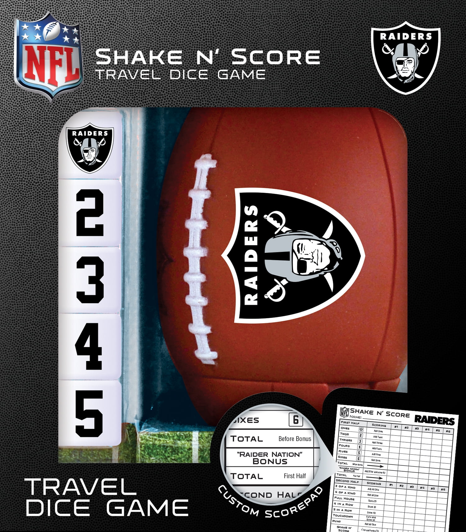 MasterPieces Officially Licensed NFL Las Vegas Raiders Shake N' Score ...
