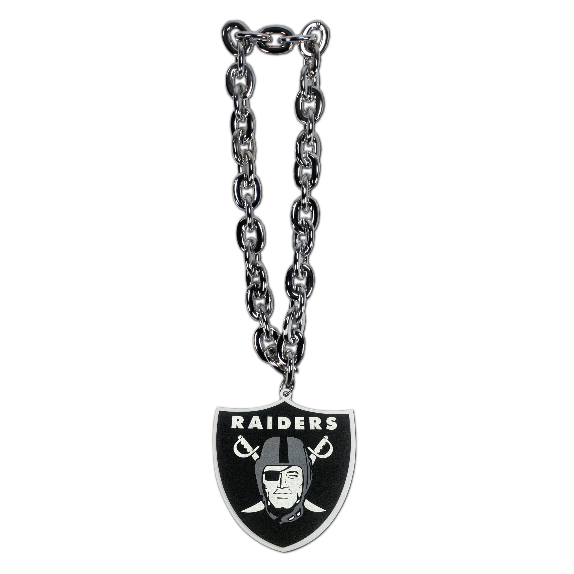 Las Vegas Raiders Oversized Superfan Chain Necklace - Walmart.com