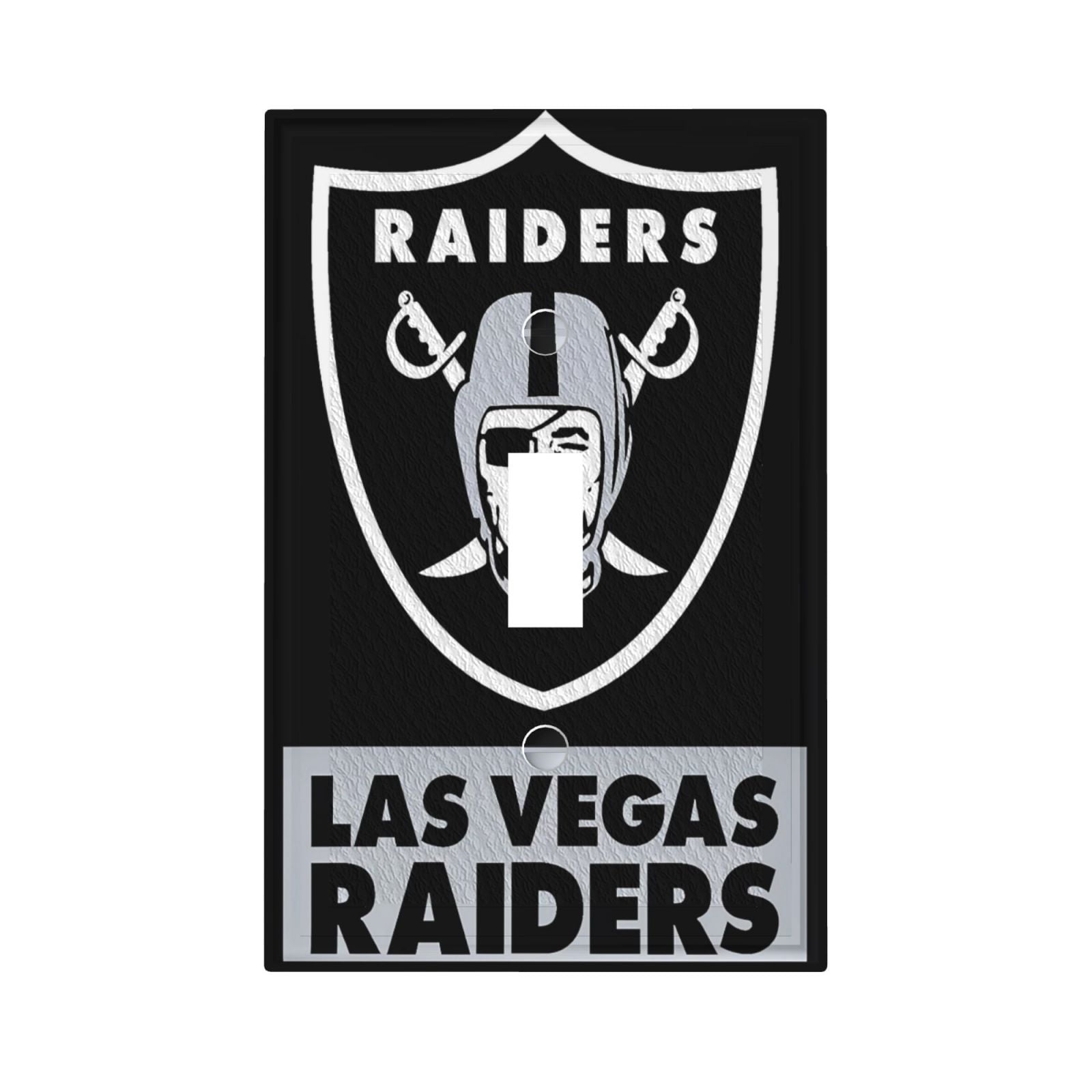 Raiders Football Switching Lights Single Leather Roman Frame Switch ...